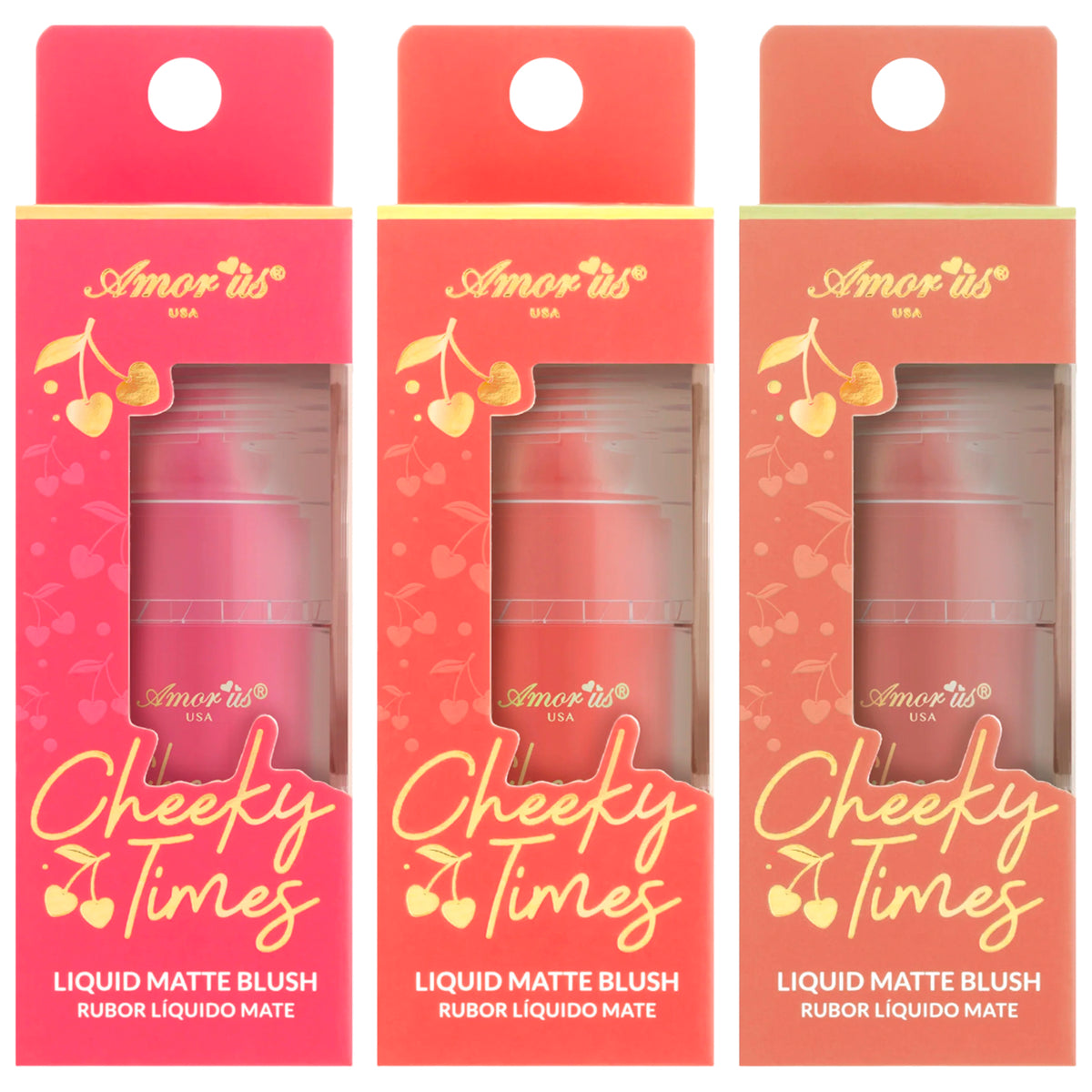 Cheeky Time Liquid Matte Blush - Amor Us | Wholesale Makeup – wholesalemakeup.com