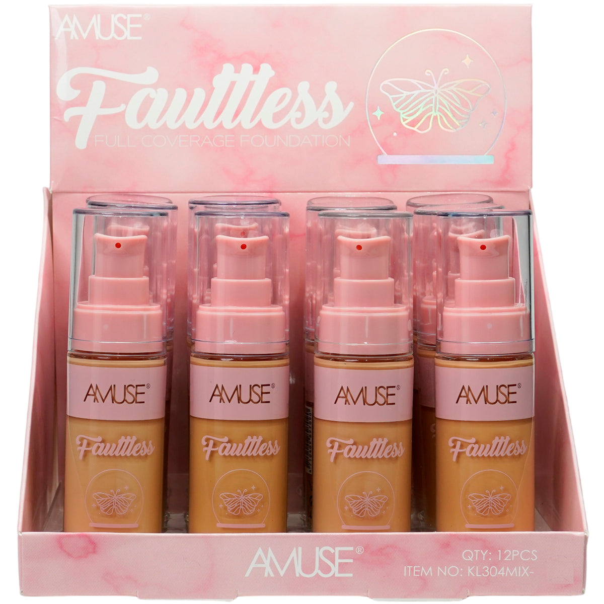 Faultless Full Coverage Foundation - Amuse | Wholesaler Makeup – wholesalemakeup.com