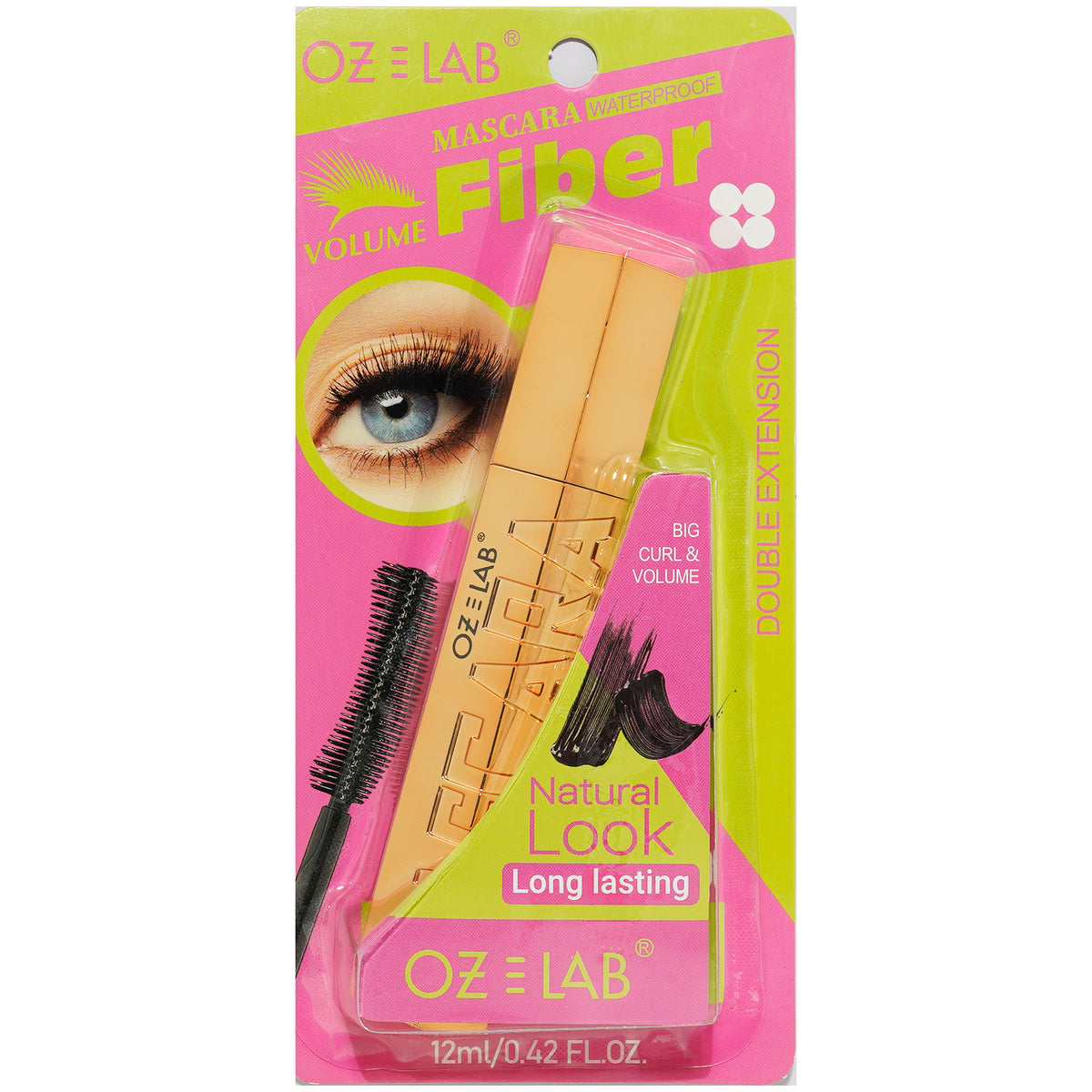 Double Extension Fiber Mascara Oz Lab | Wholesale Makeup – wholesalemakeup.com