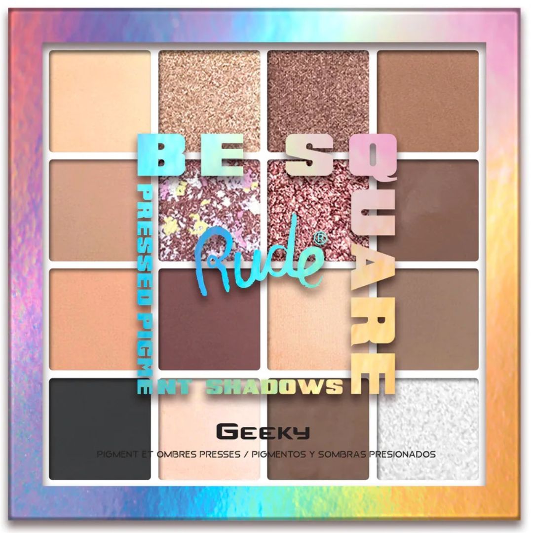 Be Square Pressed Pigment & Shadow Geeky | Wholesale Makeup – wholesalemakeup.com