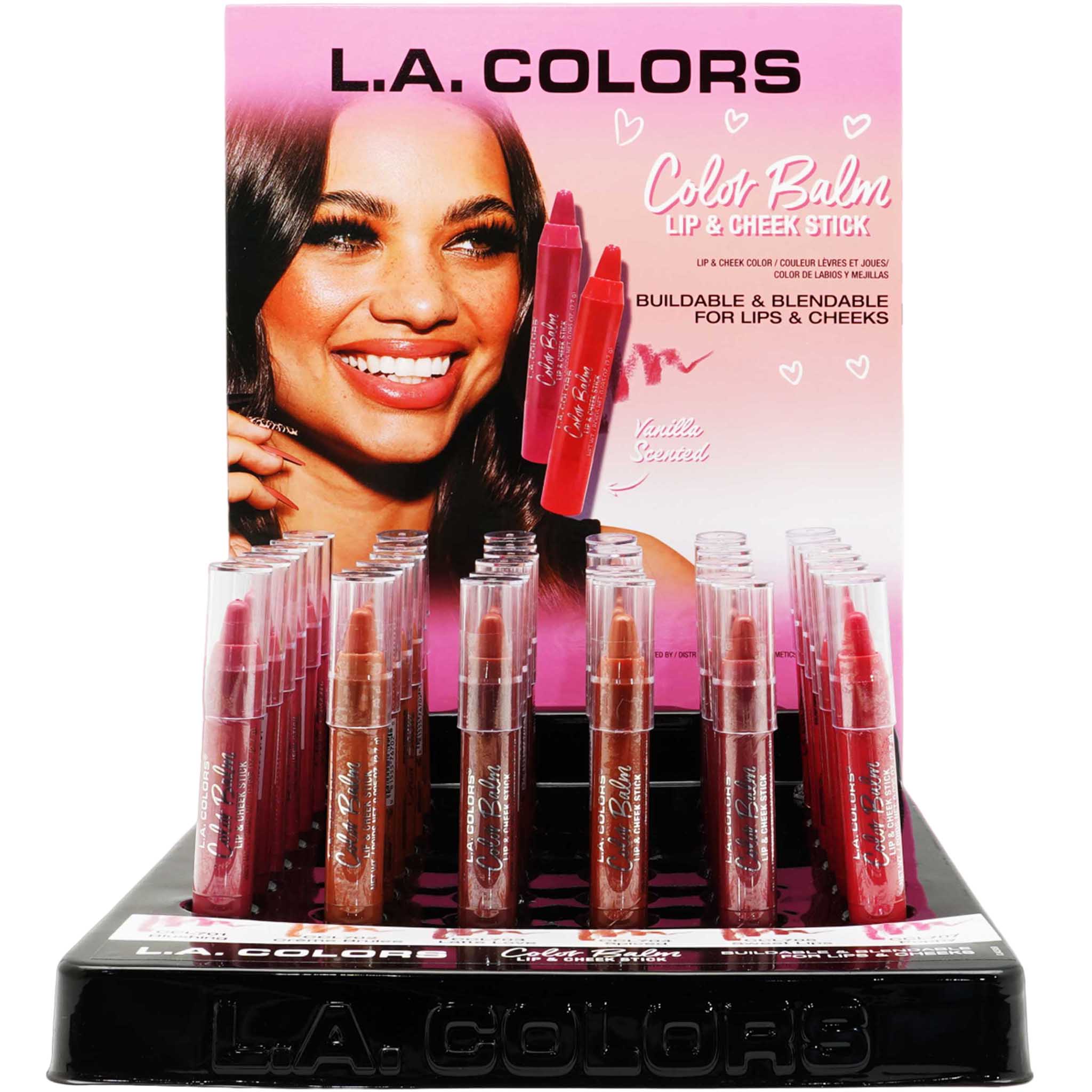 Color Balm Lip & Cheek Stick - L.A. Colors | Wholesale Makeup ...