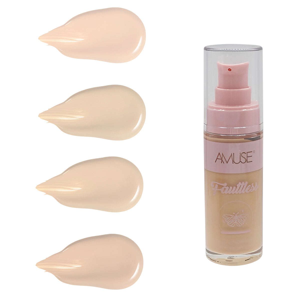 Faultless Full Coverage Foundation - Amuse | Wholesaler Makeup ...