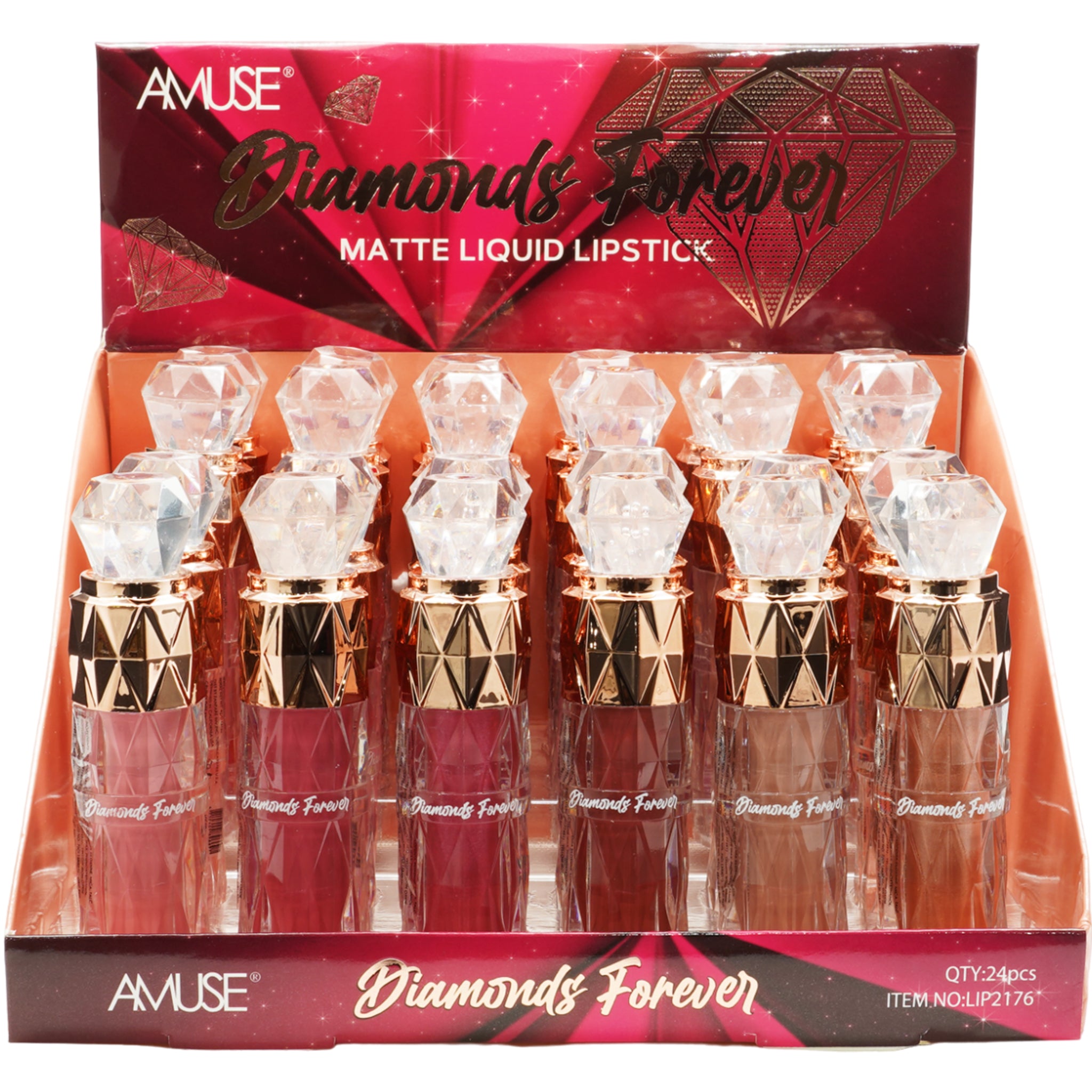 Diamonds Forever Matte Liquid Lipstick Amuse | Wholesale Makeup ...