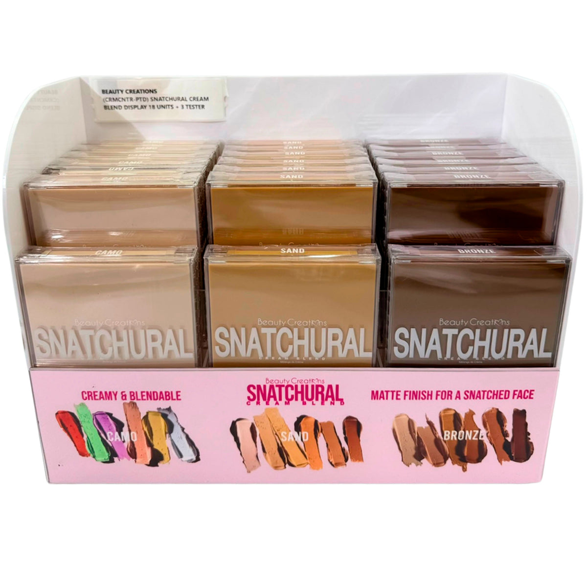 Snatchural Cream Blend - Beauty Creations | Wholesale Makeup ...