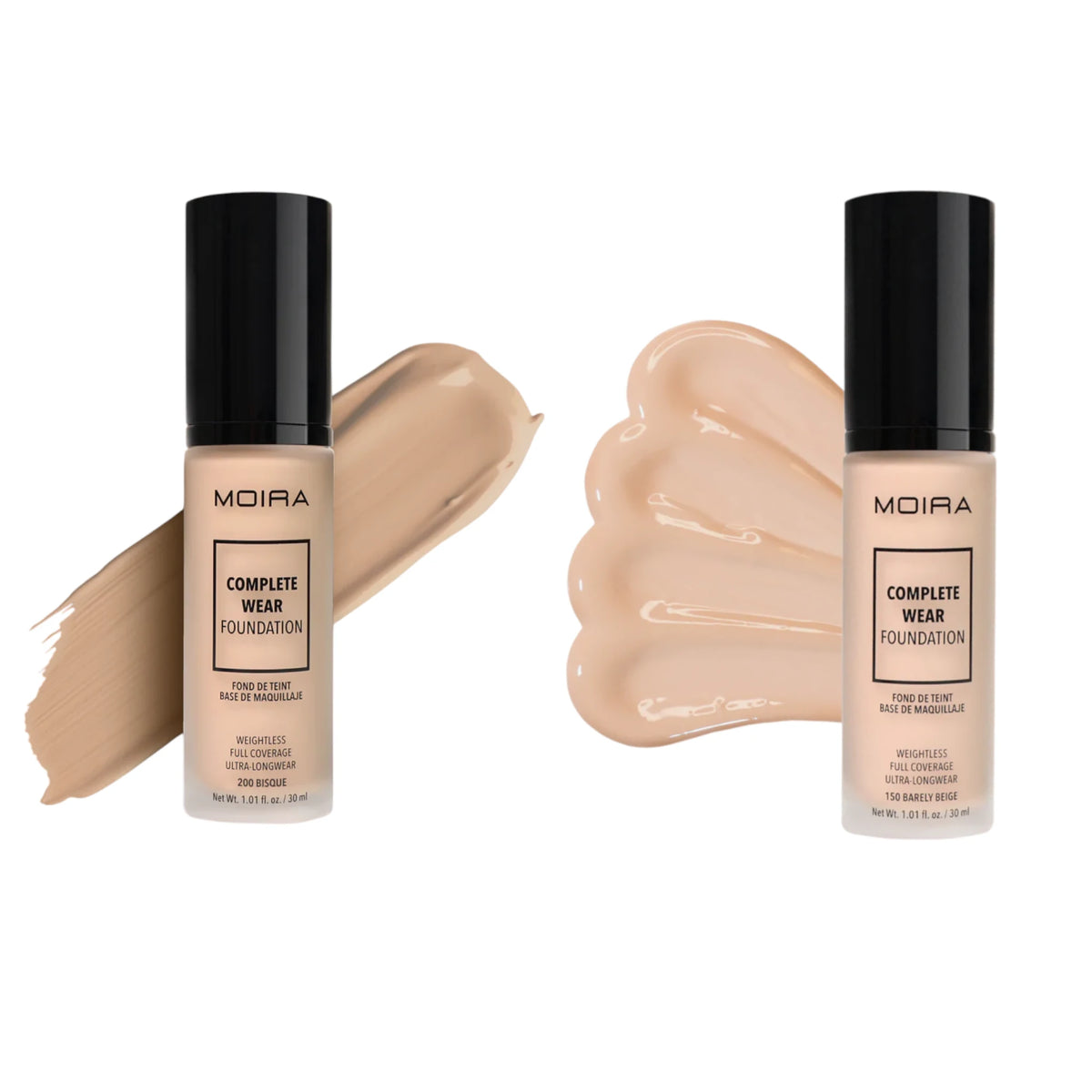 Complete Wear Foundation - Moira Beauty | Wholesale Makeup ...