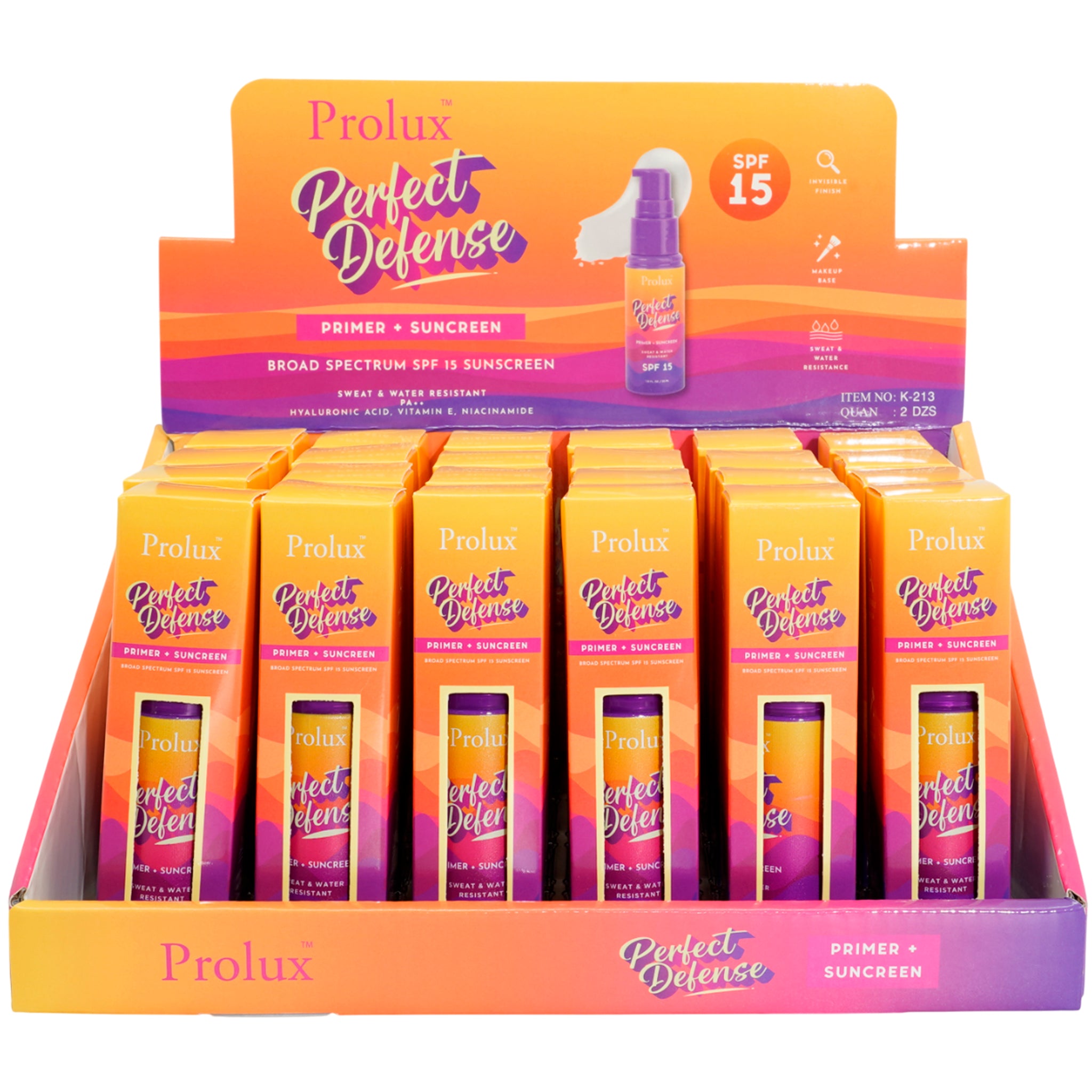 Perfect Defense Primer + Sunscreen Prolux | Wholesale Makeup ...