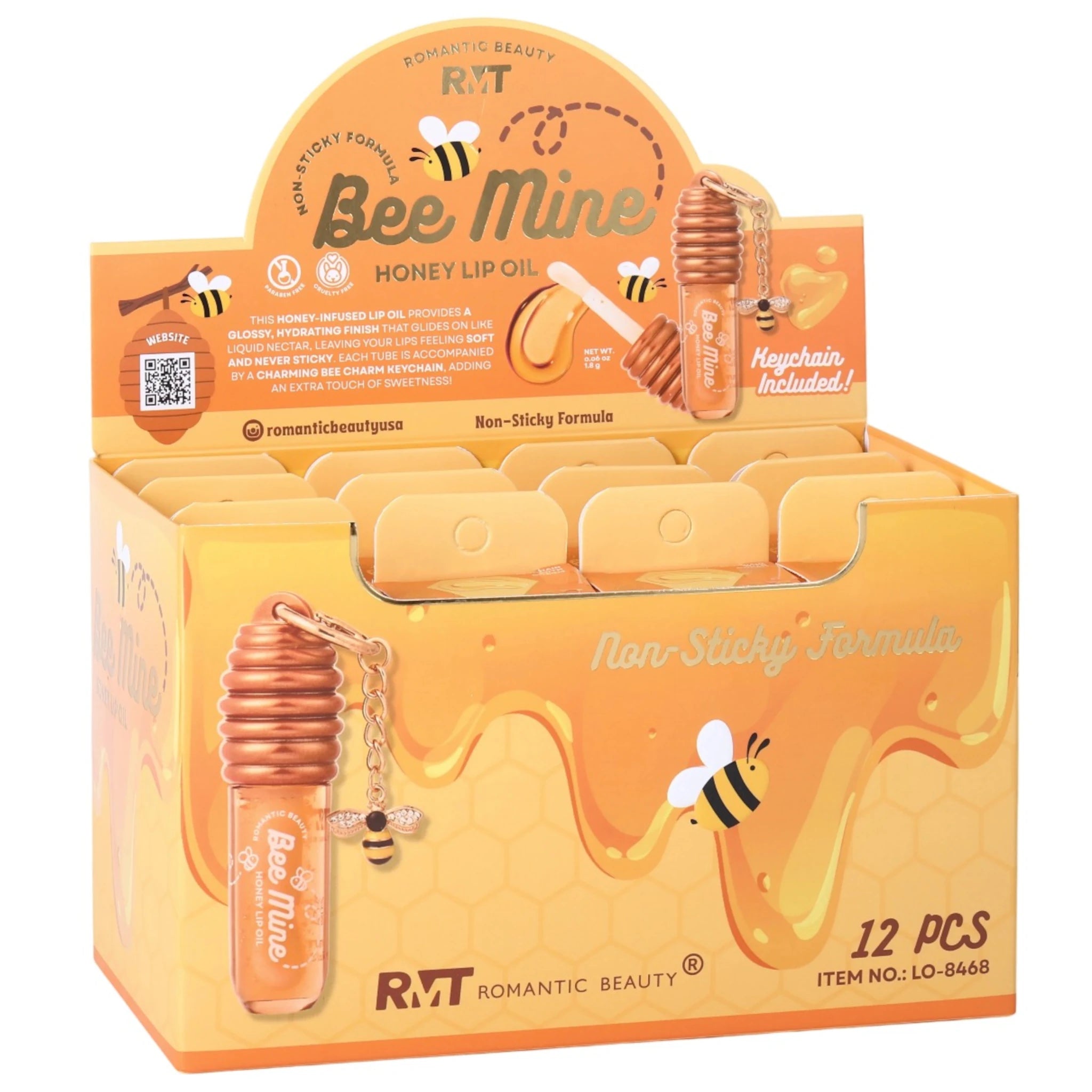 Bee Mine Honey Lip Oil Romantic Beauty | Wholesale Makeup ...
