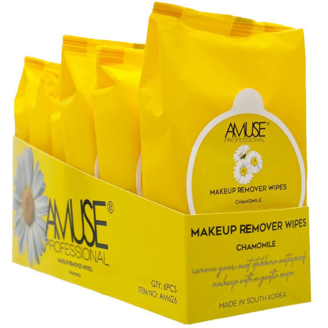 Makeup Remover Wipes Chamomile - Amuse | Wholesale Makeup – wholesalemakeup.com