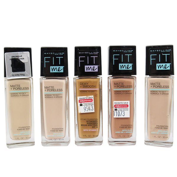 Fit Me Foundation Assorted - Maybelline | Wholesale Makeup ...