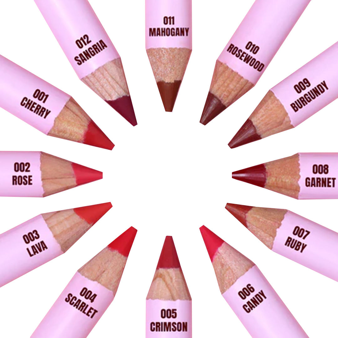 Flirty Lip Pencil Assorted - Moira Beauty | Wholesale Makeup ...