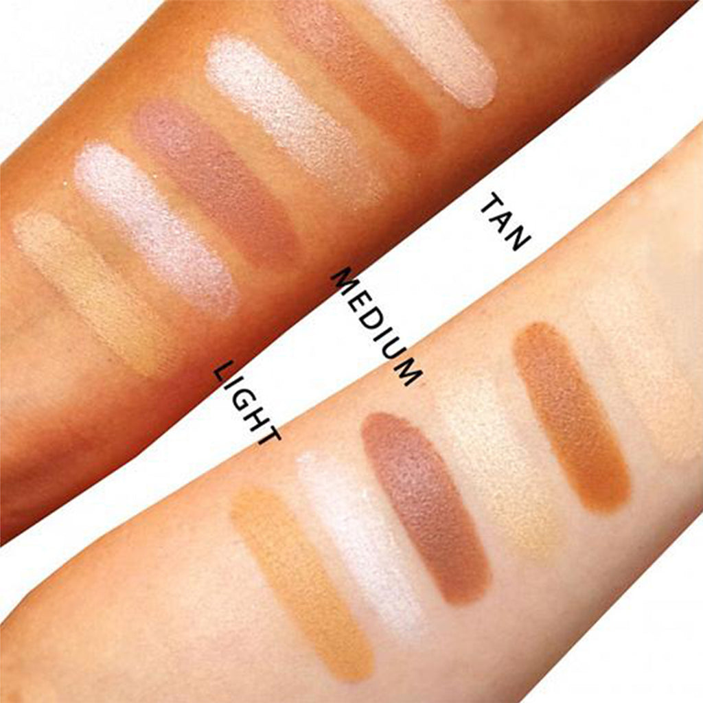 orange contour makeup